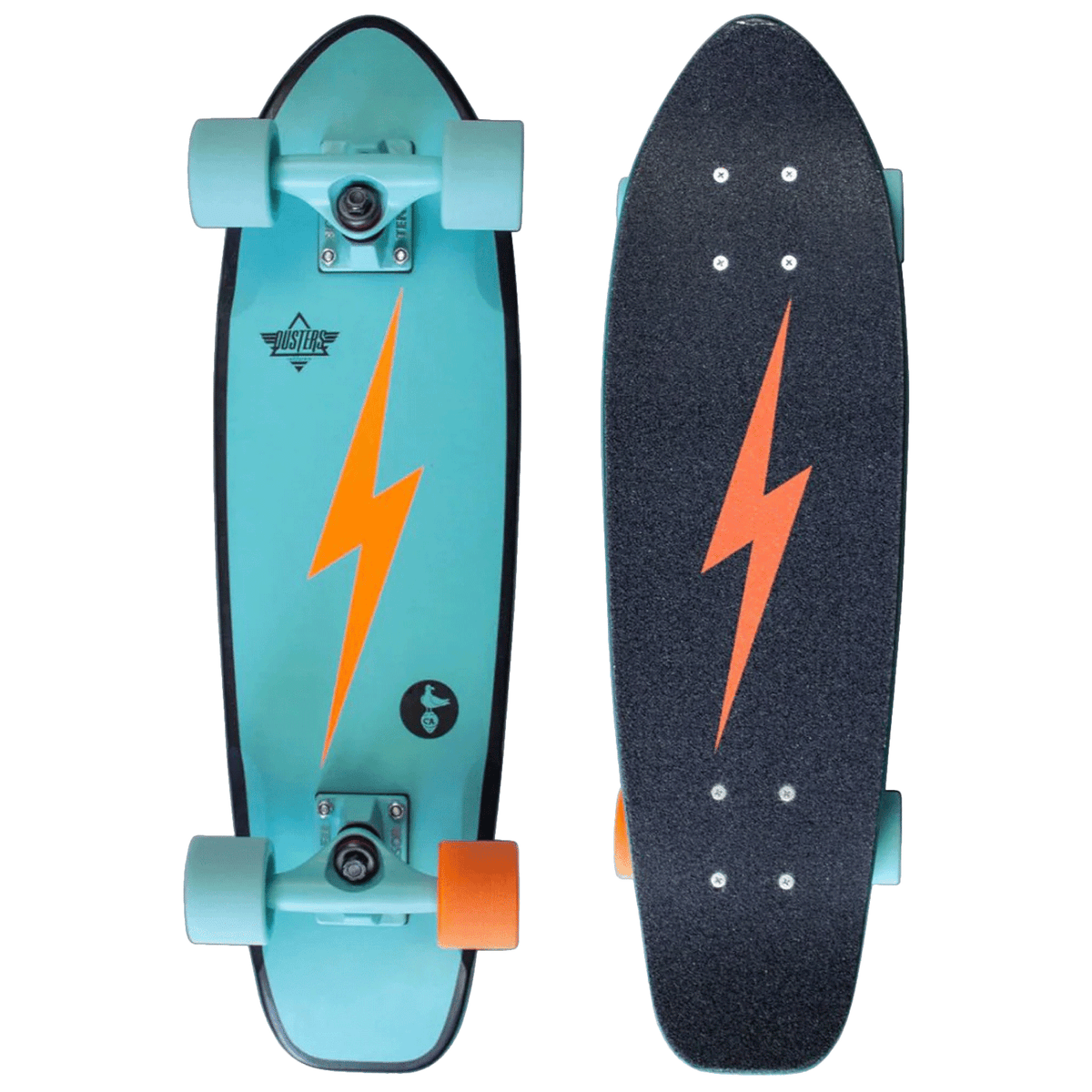 Dusters Bird Bolt Cruiser Complete Teal 25" – Pacific Boarder