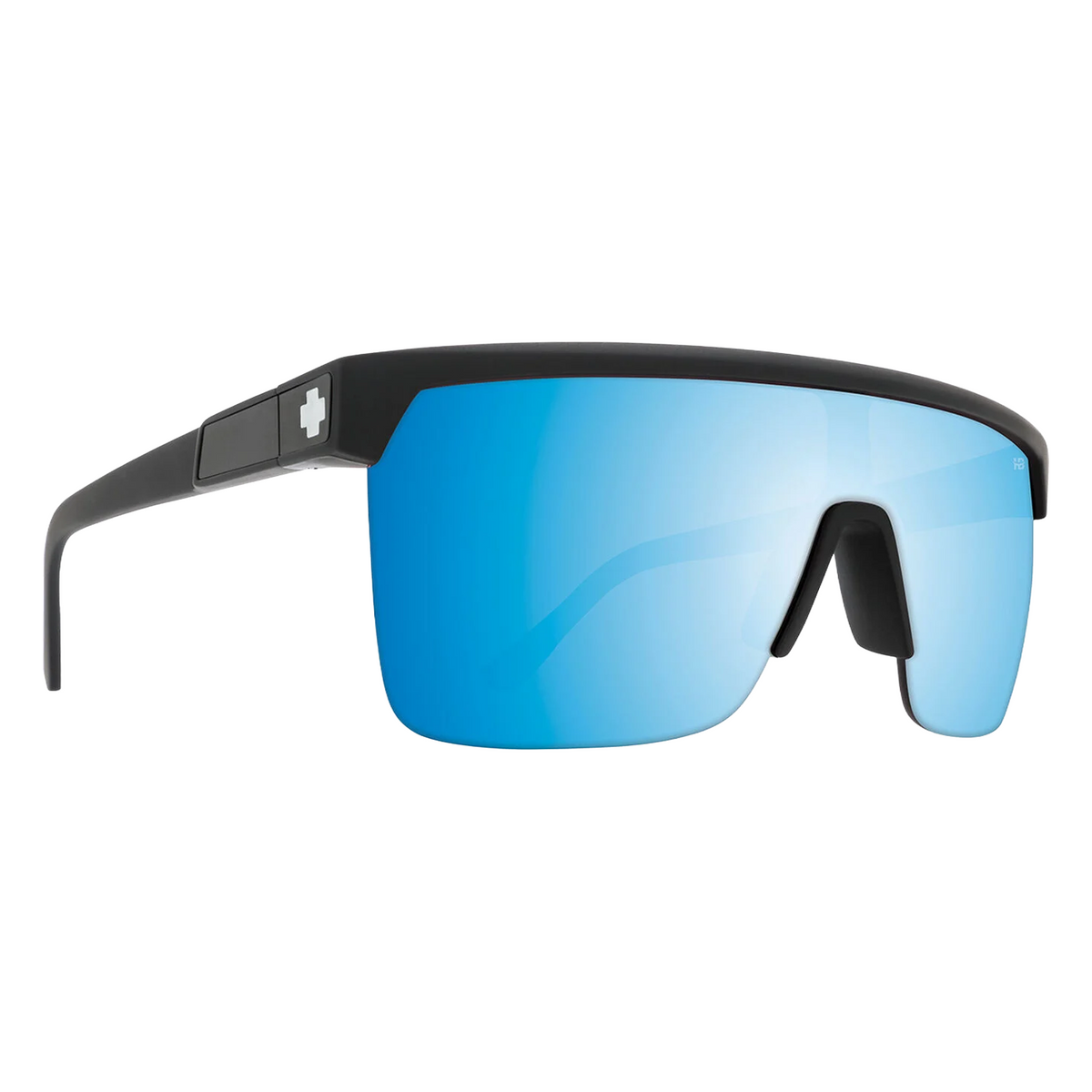 Spy Flynn 5050 Sunglasses Matte Black/Happy Boost Bronze Polar with Ic ...