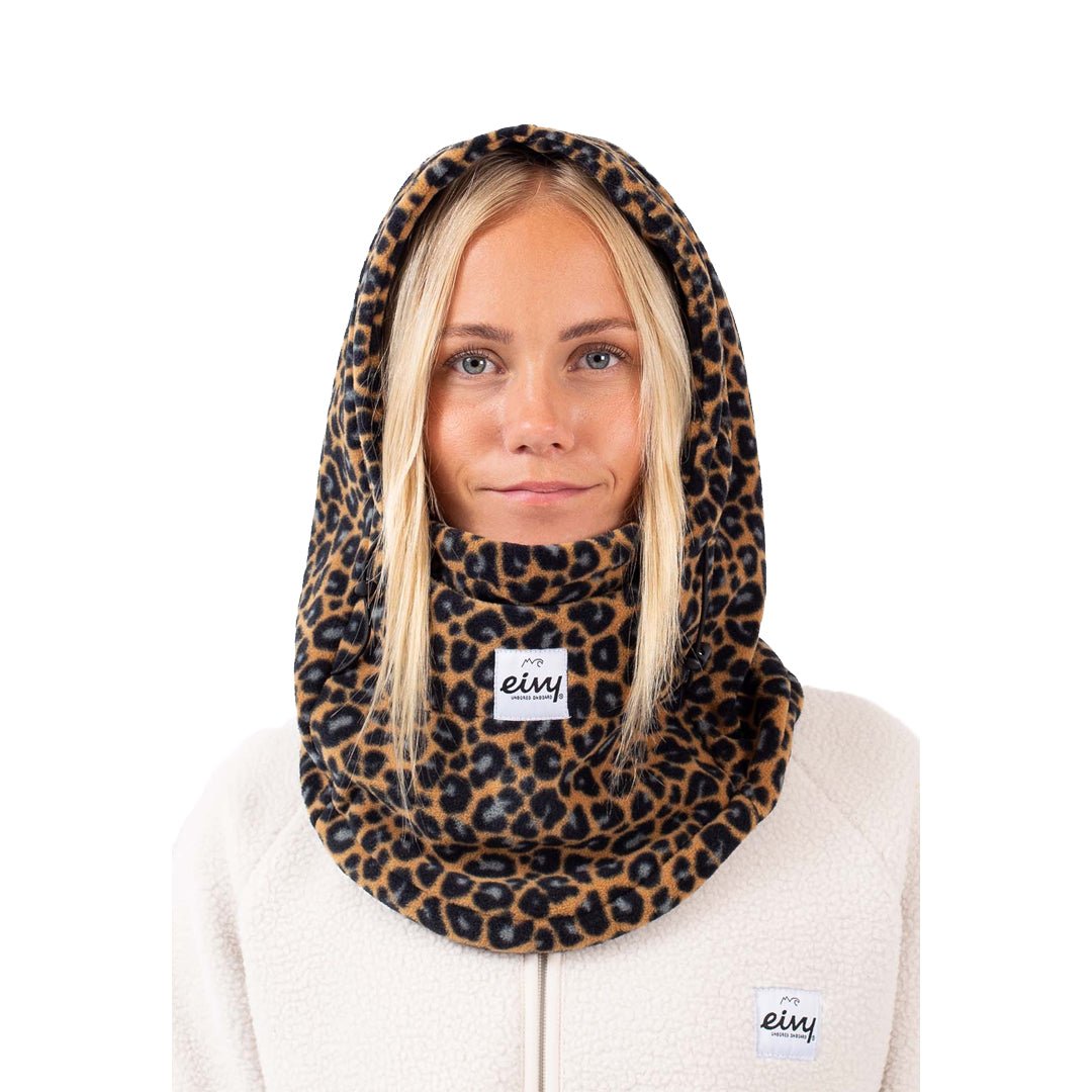 Eivy Womens Mandy Fleece Hood Leopard - Shop at Pacific Boarder