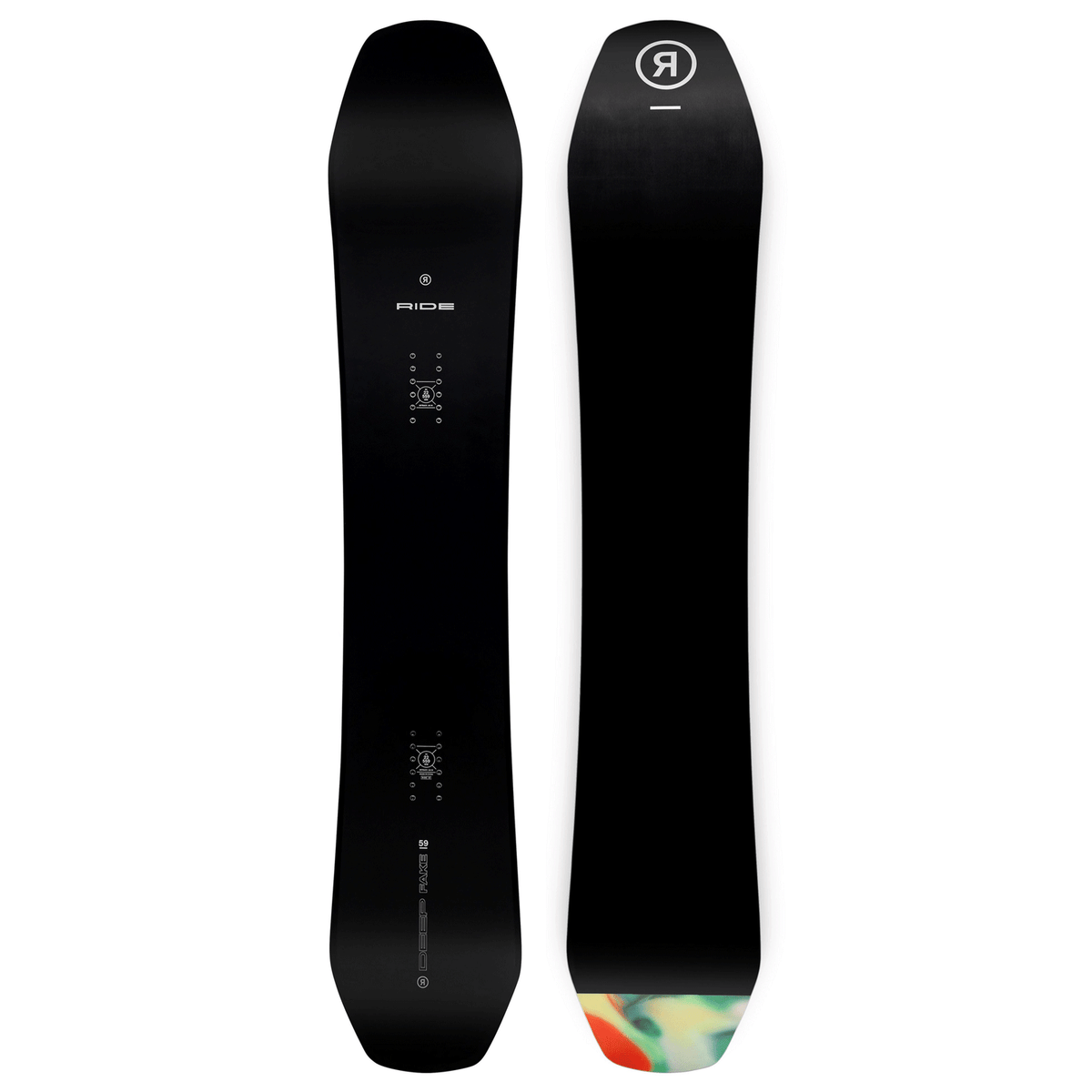 Ride Deep Fake Snowboard 2024 – Pacific Boarder