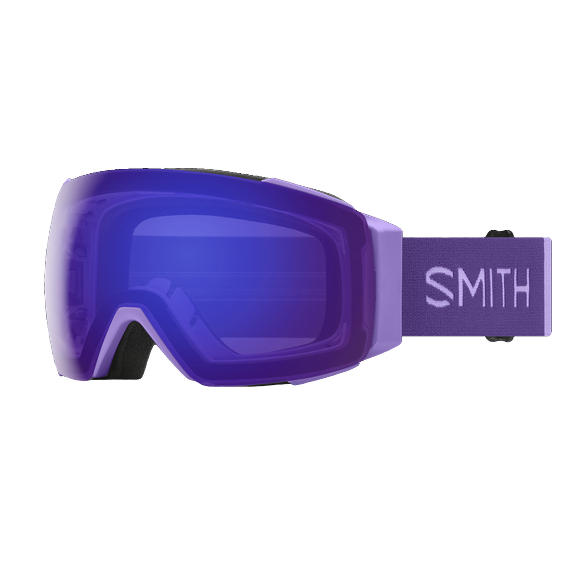 Smith I/O Mag Low Bridge Fit Goggles Peri Dust/ChromaPop Everyday Viol ...