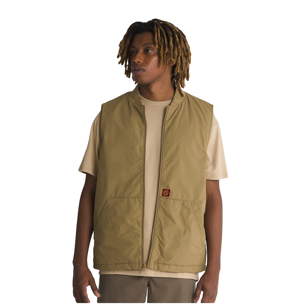 Vans Men's Spitfire Wheels Vest Gothic Olive – Pacific Boarder