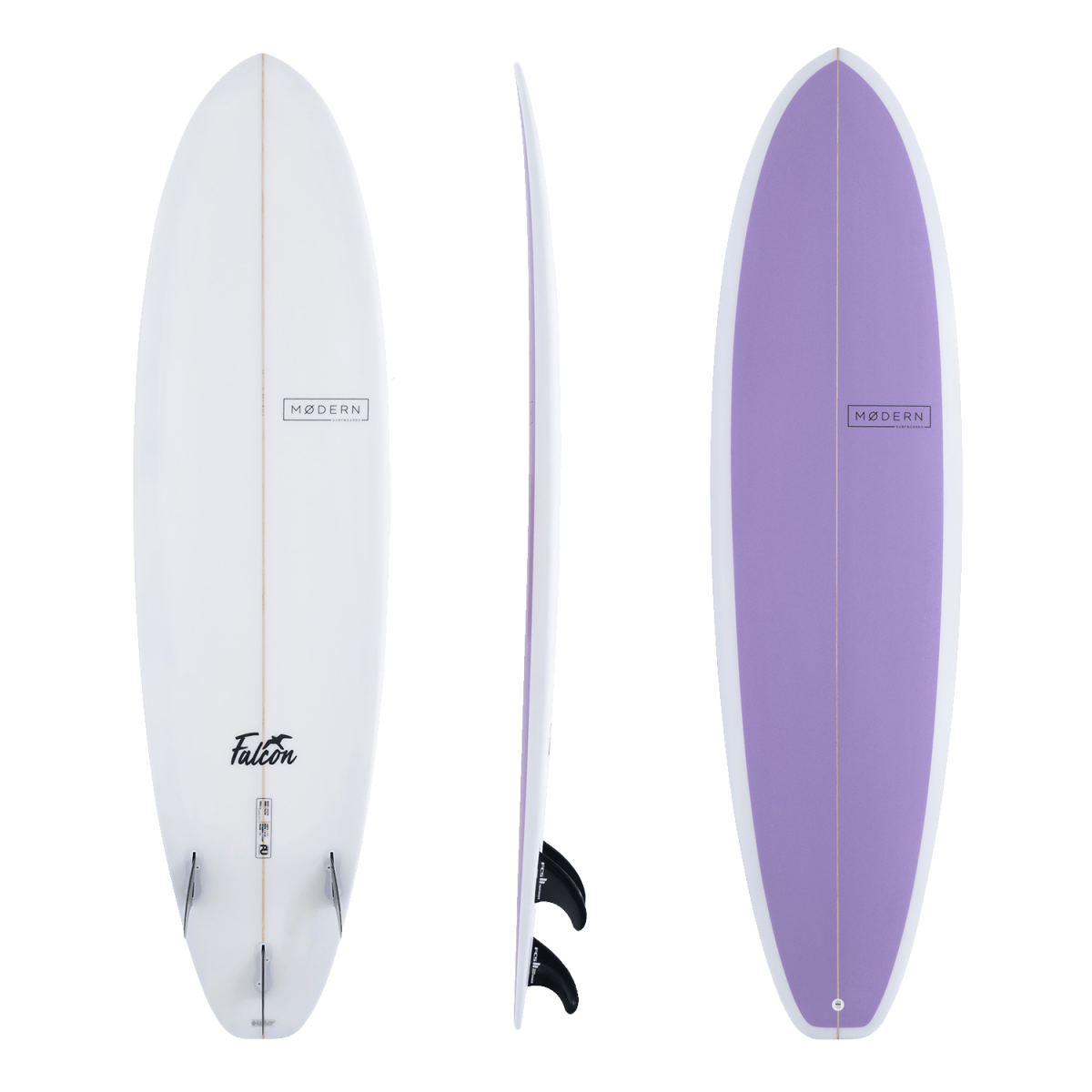 Modern Falcon Surfboard Lavender 7'0" – Pacific Boarder