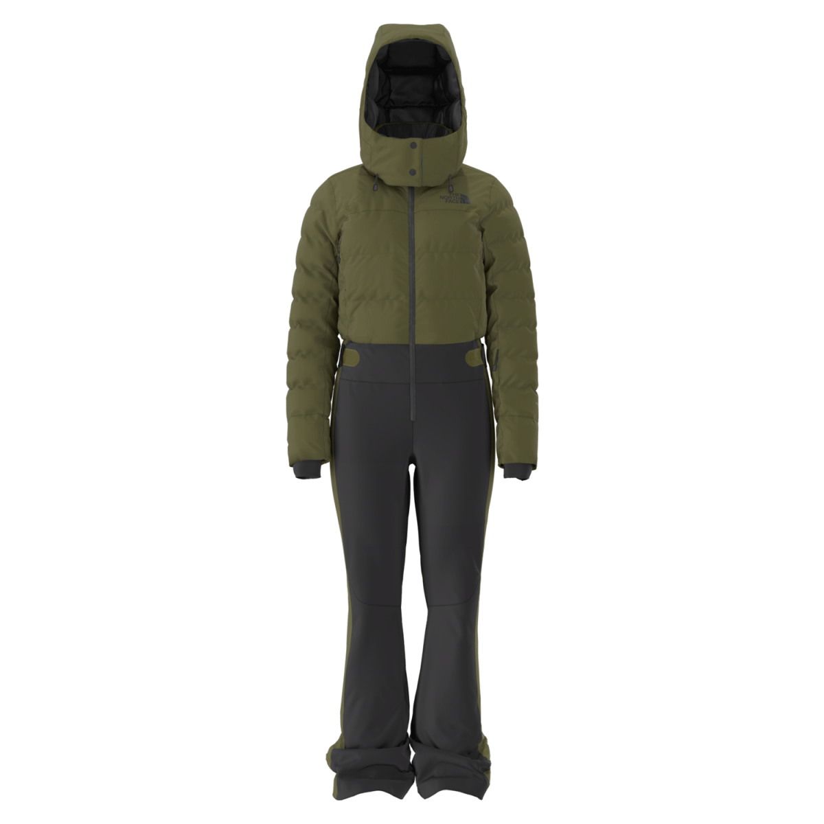 The North Face Women's Off The Clock One-Piece 2025 Forest Olive/TNF B ...