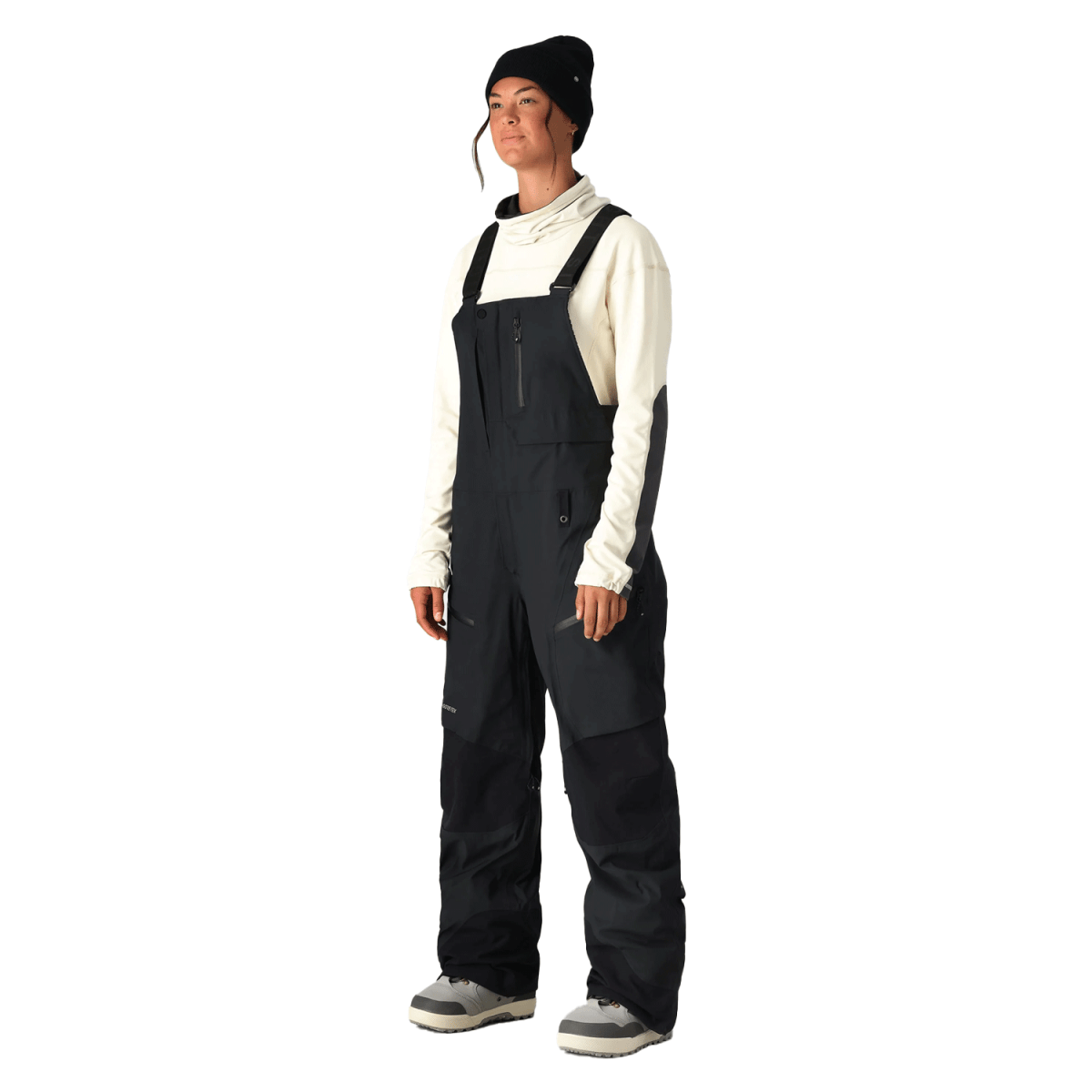 686 Women's Dispatch Gore-tex Stretch Bib 2025 Black – Pacific Boarder