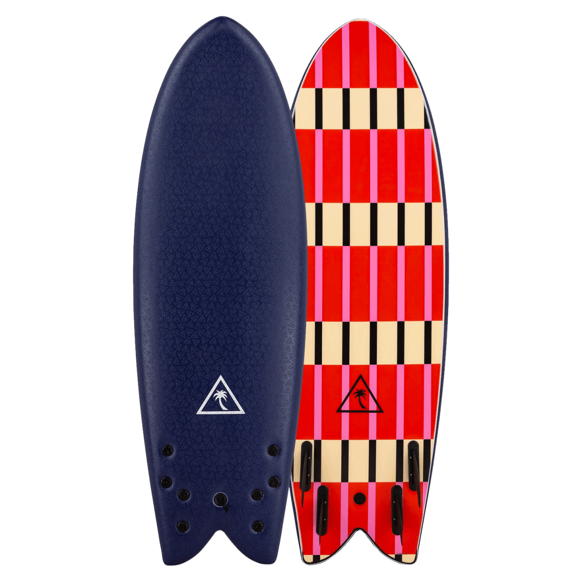 Catch Surf Heritage Fish Quad Surfboard Midnight Blue 5'8" – Pacific ...
