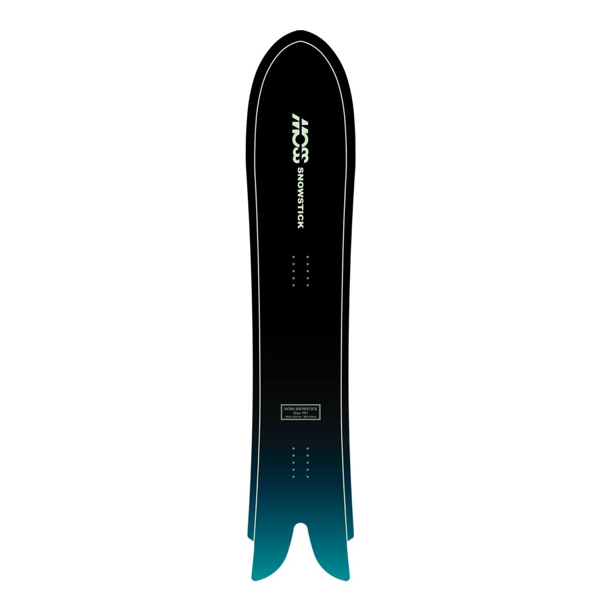Moss Snowstick Jellyfish Snowboard 2025 – Pacific Boarder