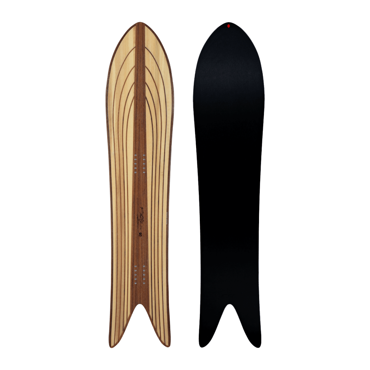 Gentemstick Mid Fish Outline Core 152 Snowboard 2025 – Pacific Boarder