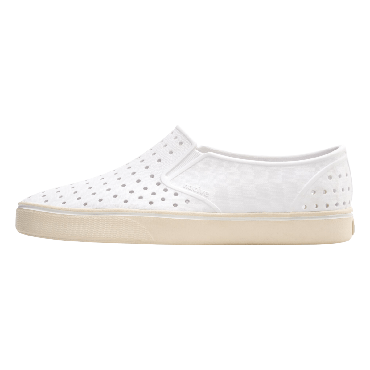 Native Miles Wanderfoam Shoe Shell White/Bone White – Pacific Boarder