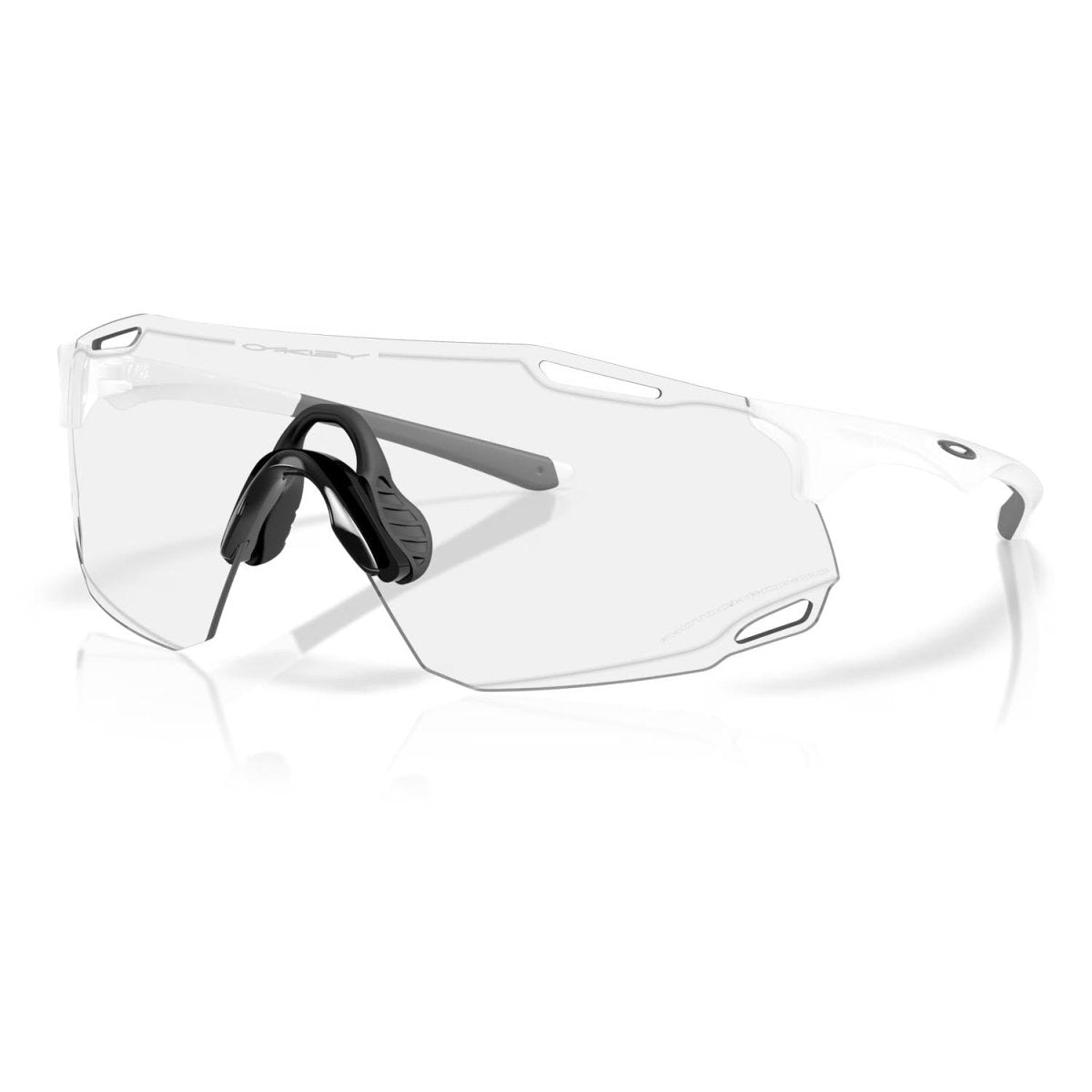 Oakley Cybr Dyno Sunglasses Matte White/Clear Photochromic 50% ...