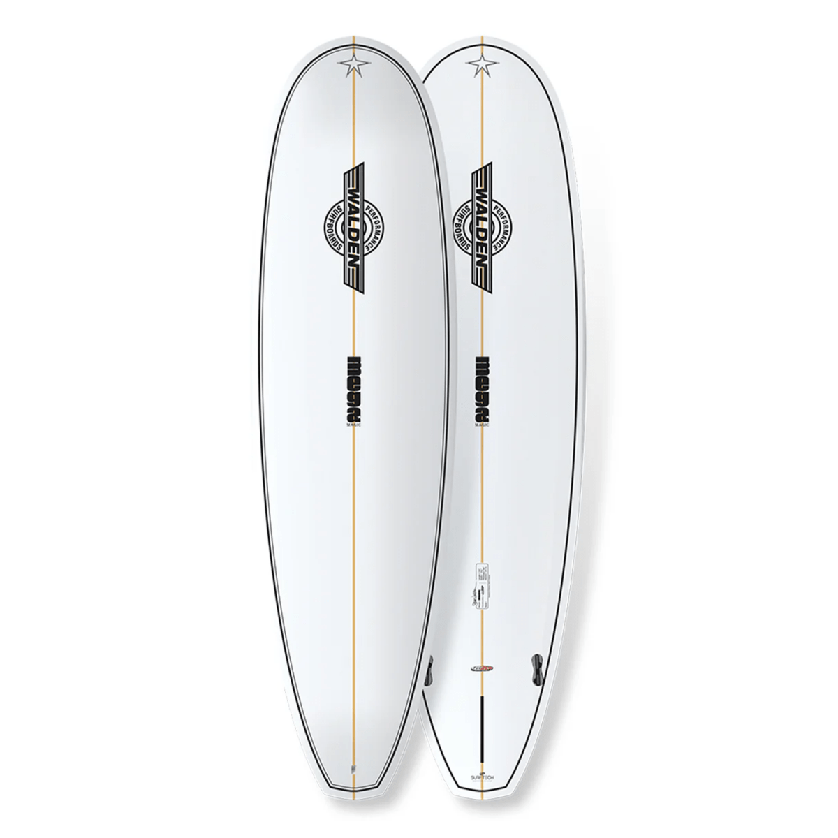 Walden Mega Magic Surfboard Fusion HD FCSII 7'2" – Pacific Boarder