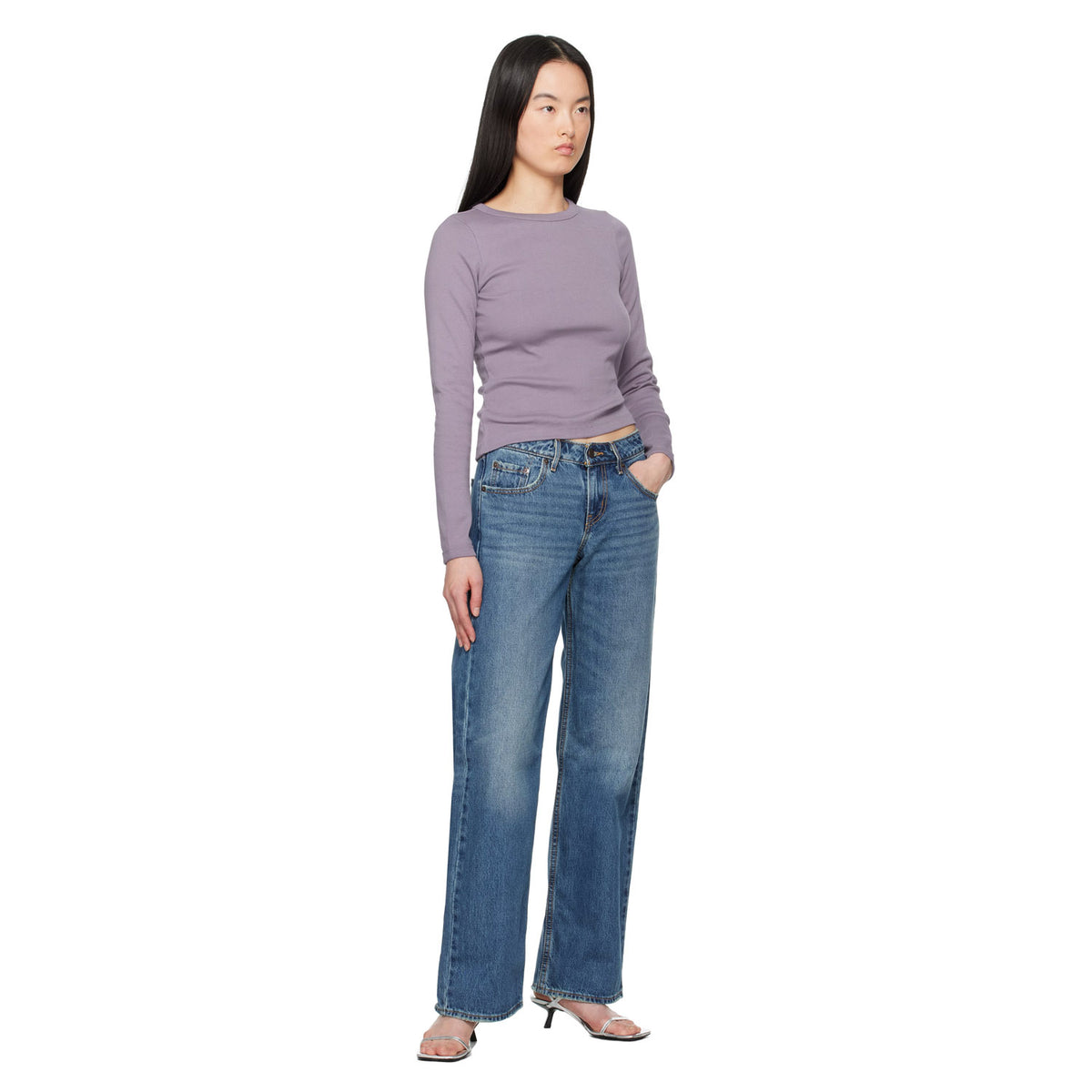 Levis Women's Low Loose Rescued City Jean Med Indigo/Worn In – Pacific ...