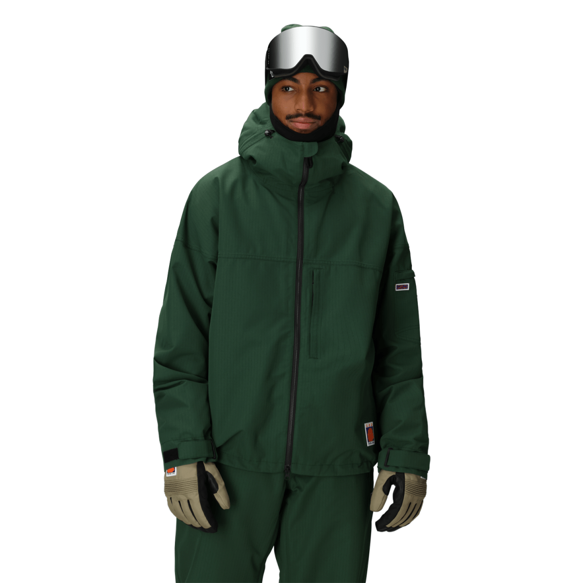 686 Men's Dojo Shell Jacket 2026 Moss Green Ripstop - Pacific Boarder