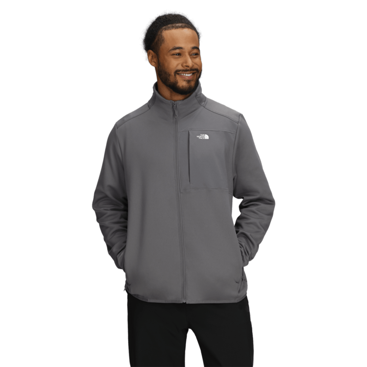 The North Face Men's TNF Performance Fleece Full Zip Jacket 2026 Smoke ...
