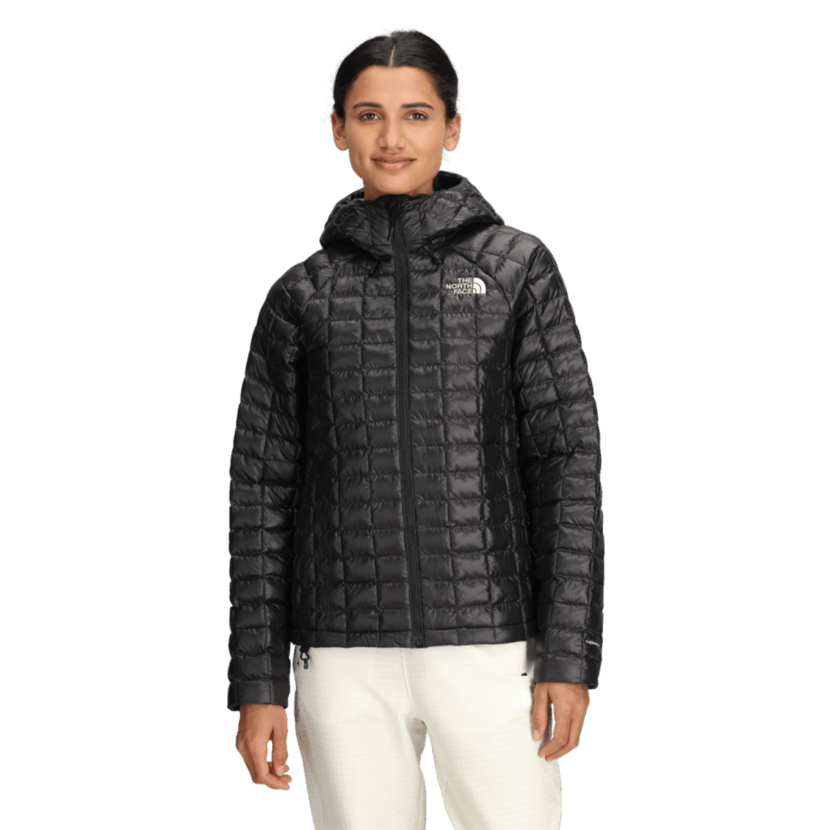 The North Face Women's Thermoball Hooded Jacket 2026 TNF Black ...
