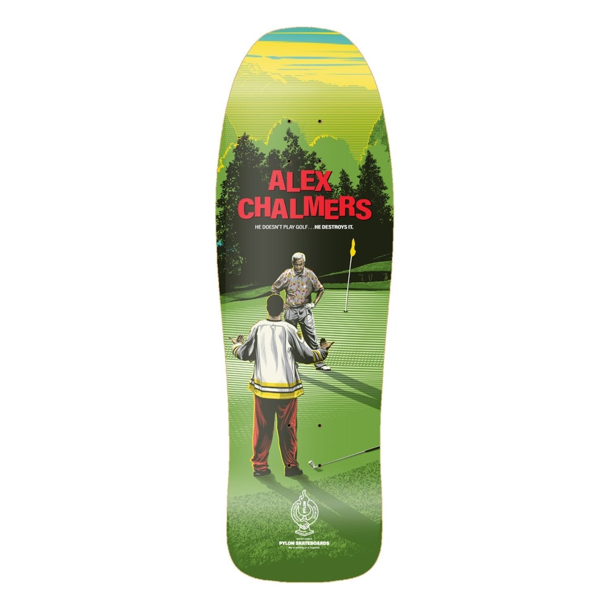 Pylon Alex Chalmers The Price Is Wrong (Cruiser) Skate Deck 9.75 ...