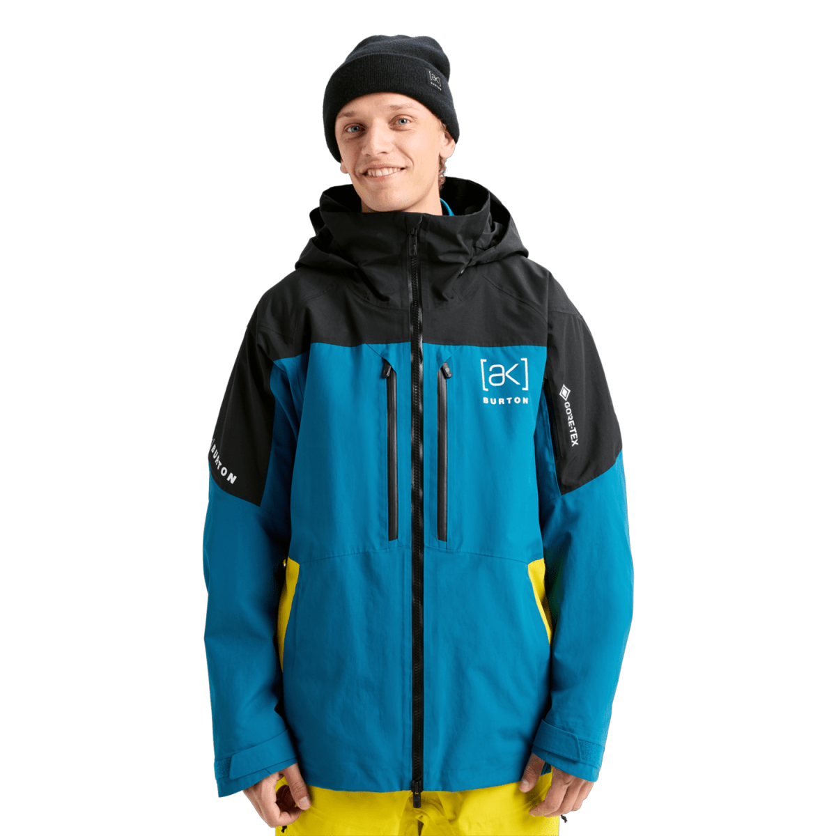 Burton Men's [ak] Swash Gore‑Tex 2L Jacket 2026 True Black/Blue Teal/A ...