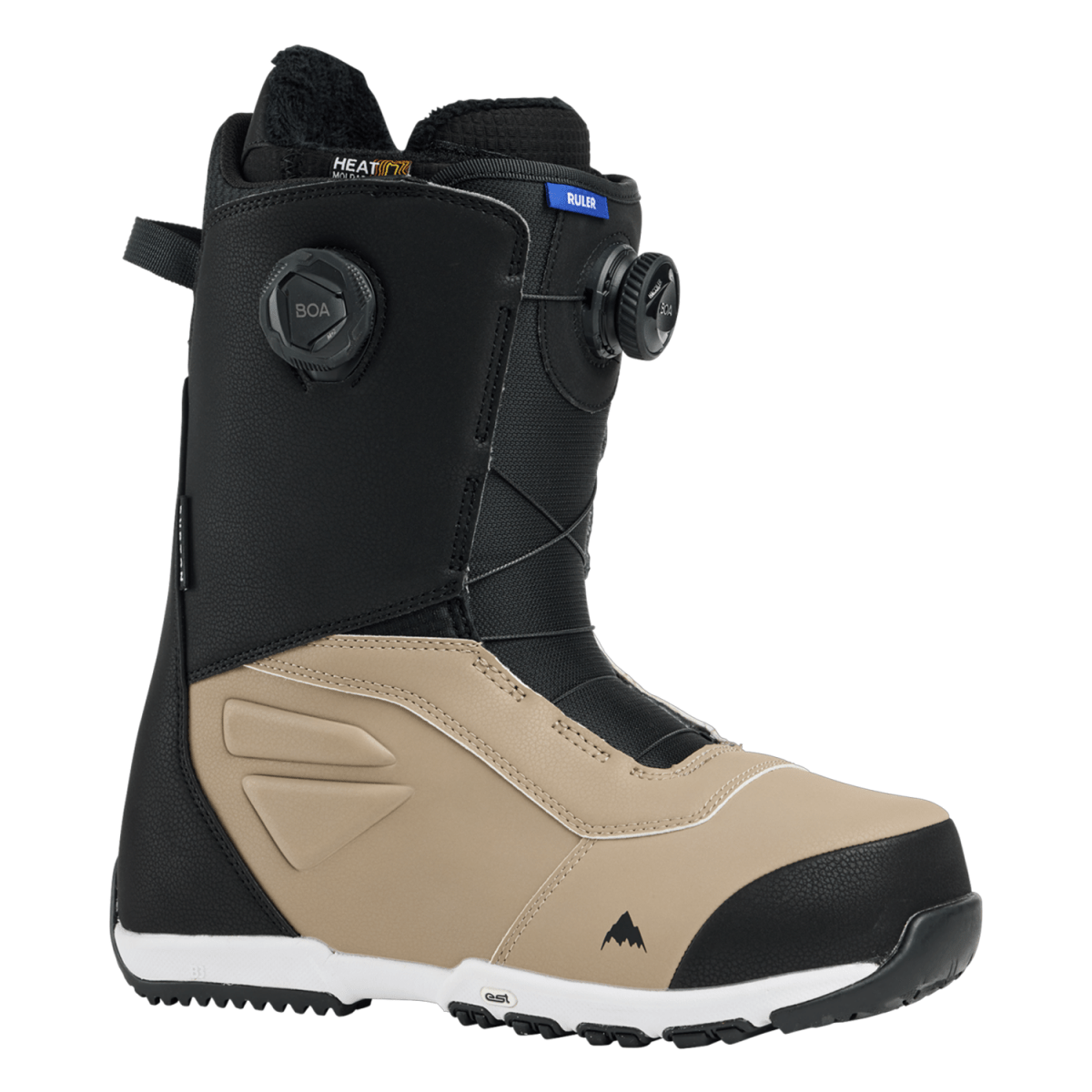 Burton Men's Ruler BOA Snowboard Boots 2026 Black/Summit Taupe ...