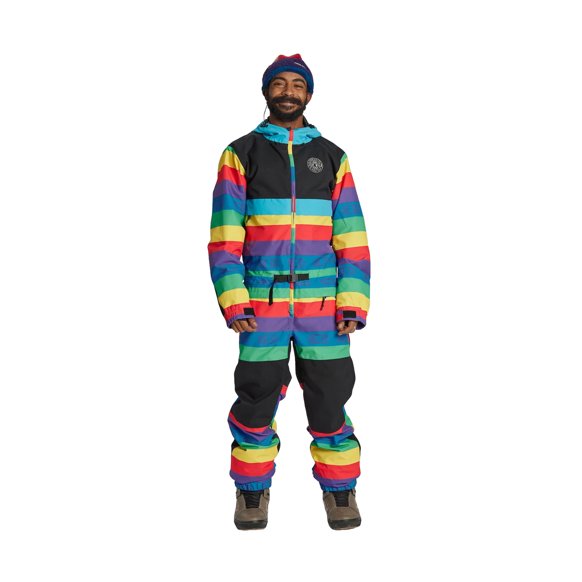 Airblaster Men's Kook One Piece Suit 2024 Rainbow Stripe – Pacific Boarder