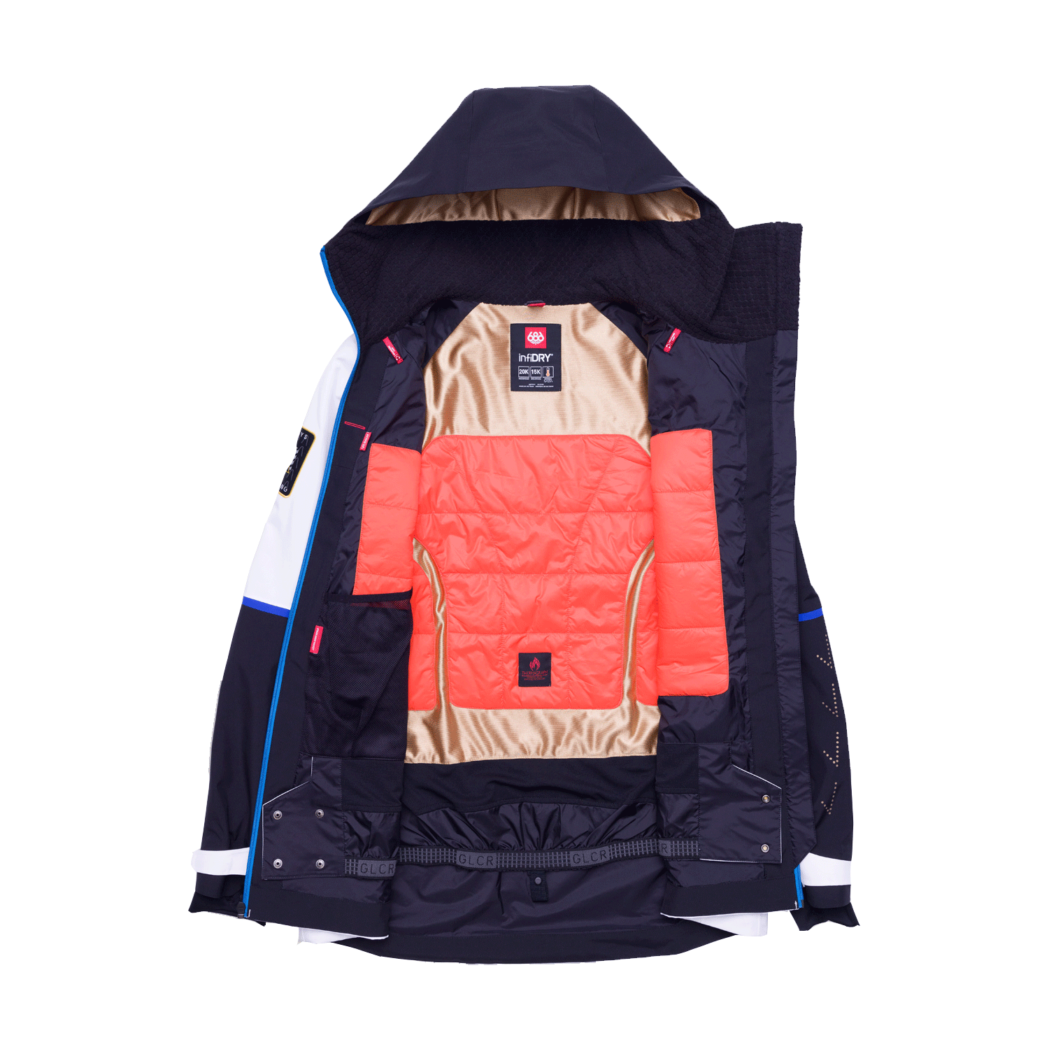 686 Men's Exploration Thermagraph Jacket 2024 NASA White Black ...
