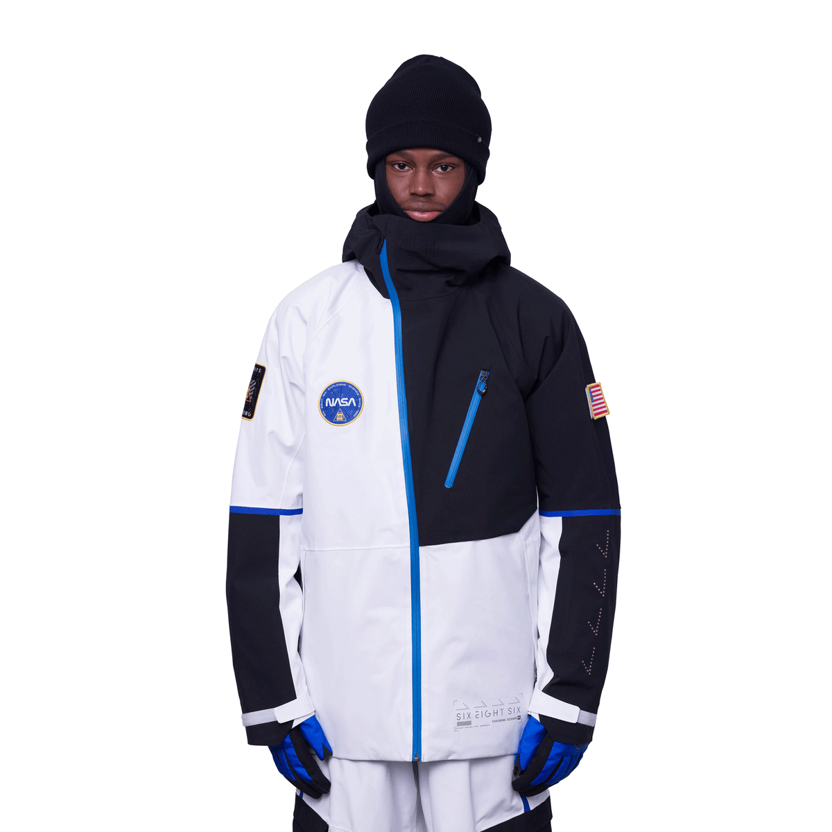 686 Men's Exploration Thermagraph Jacket 2024 NASA White Black ...
