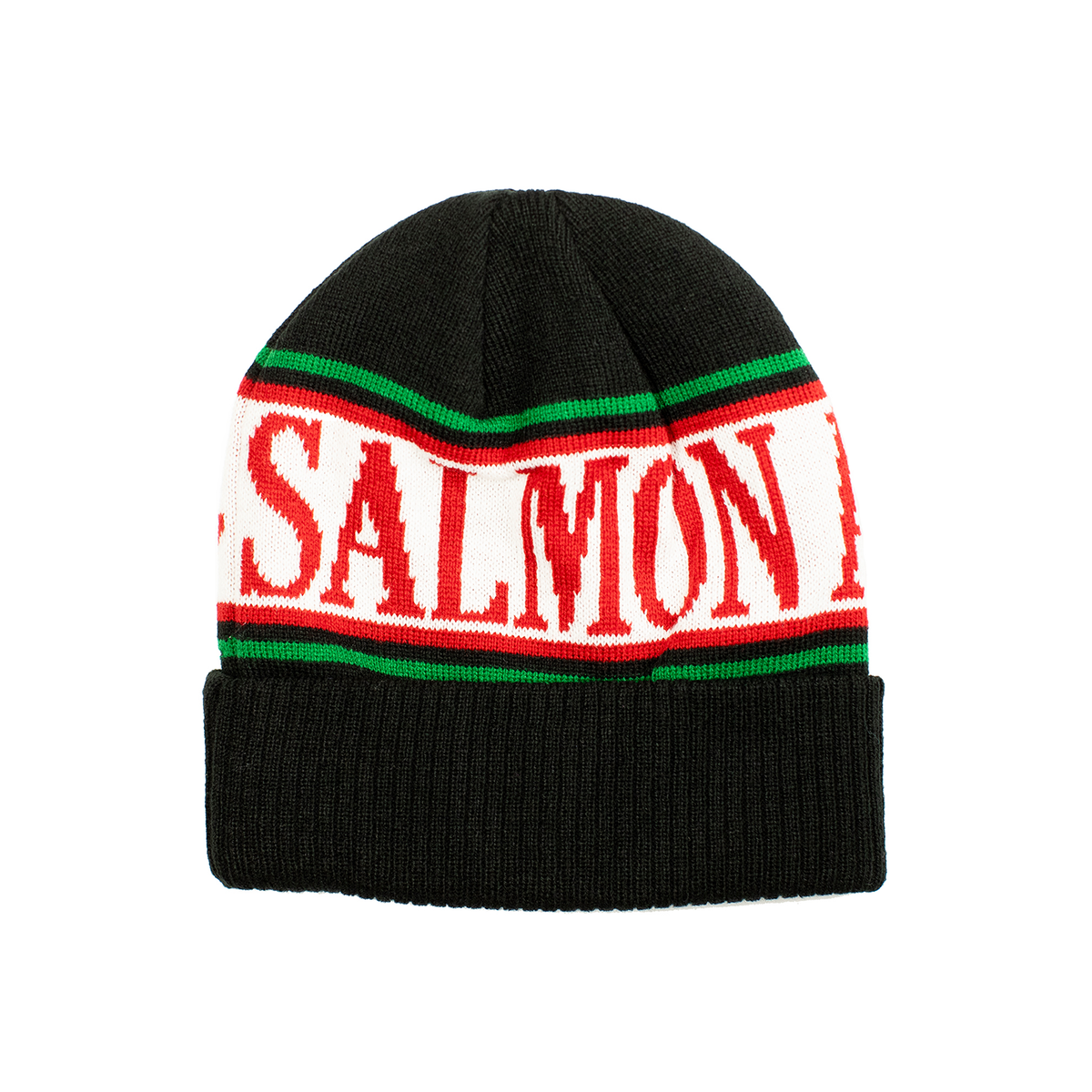 Salmon Arms Jacquard Toque Black - Shop at Pacific Boarder