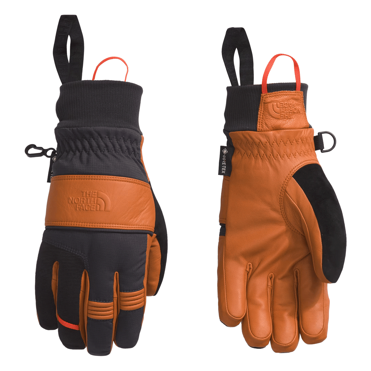 The North Face Montana Pro SG Gore-tex Glove Leather Brown/Asphalt Gre ...