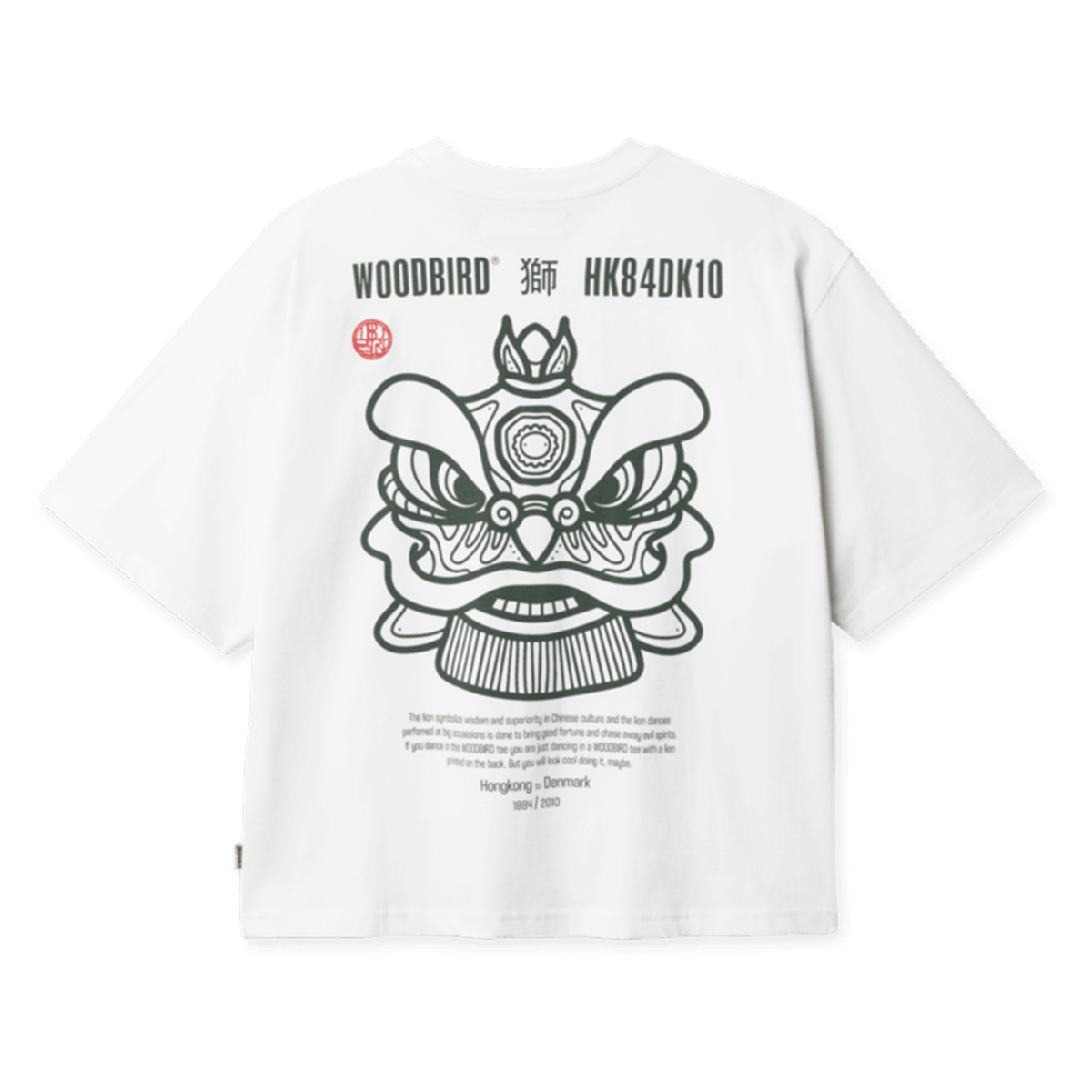 Woodbird Women's Juno Lion T-Shirt White – Pacific Boarder