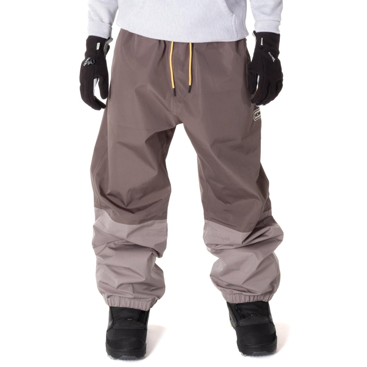 Howl Nowhere Pant 2025 Grey (TwoTone) – Pacific Boarder