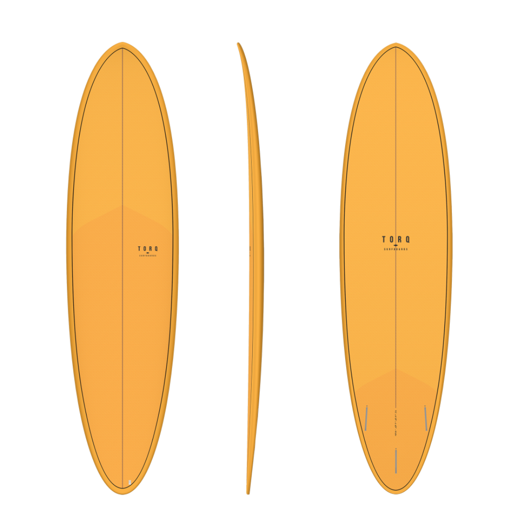 Torq Mod Fun TET Surfboard Orange Pattern 7'6" – Pacific Boarder